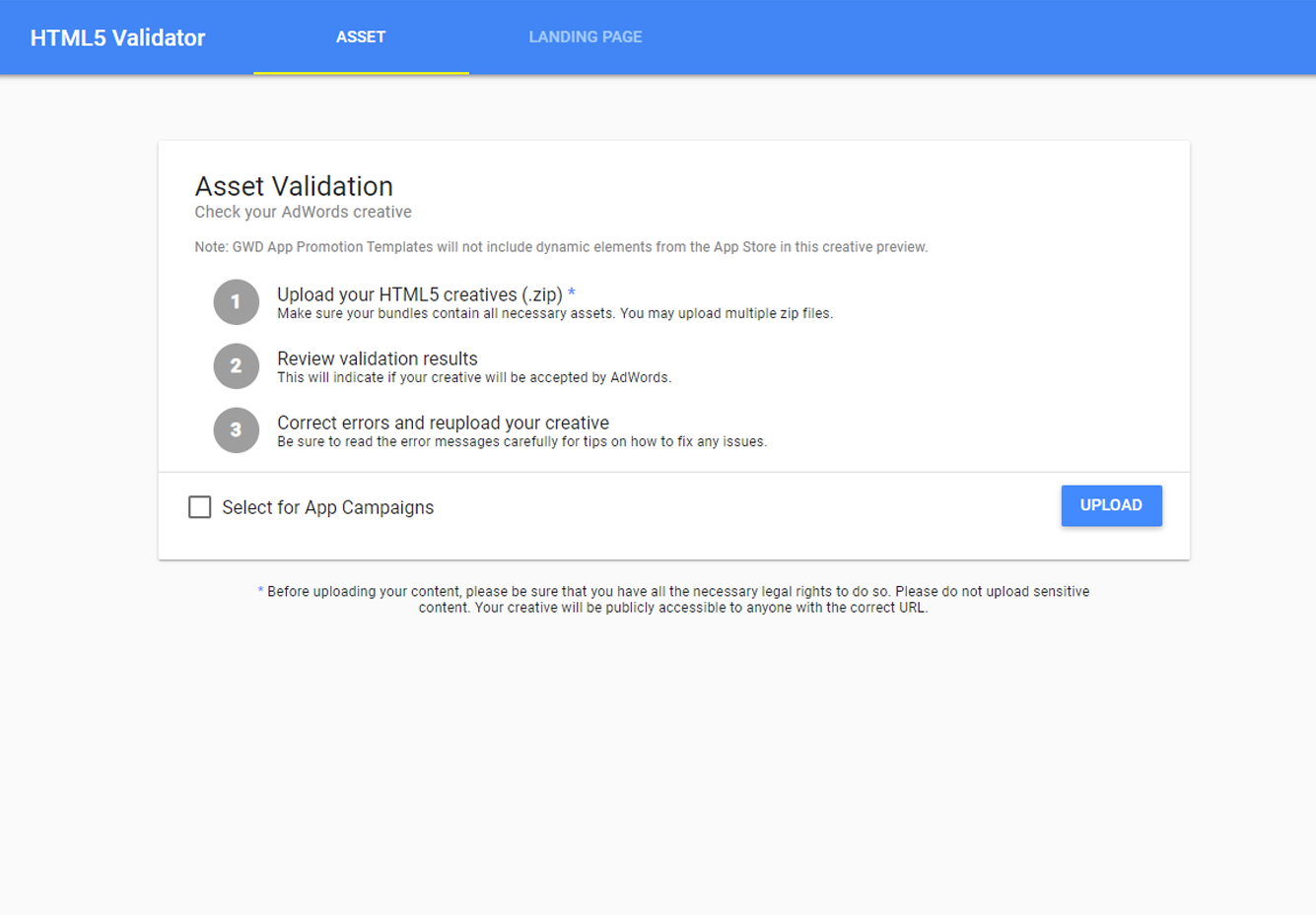 HTML5 Display Ads Preview Tool by Iron Pulley